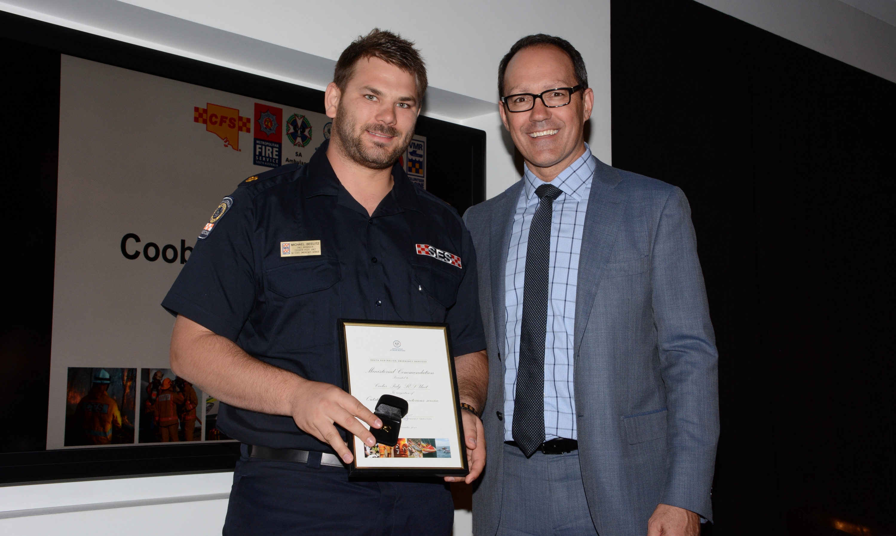 COOBER PEDY MINE RESCUE/SES RECEIVES MINISTERIAL COMMENDATION – Coober ...